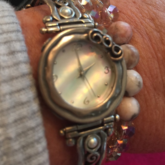 Jewelry | 925 Sterling Silver Watch Beautiful Details With Two Water ...